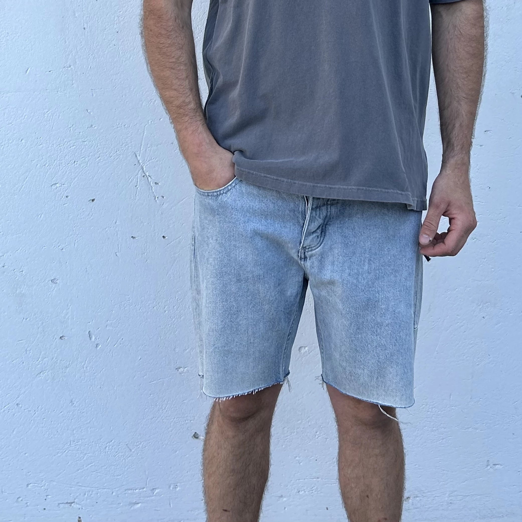 Stylish Men's Denim Shorts | Birdie Blue