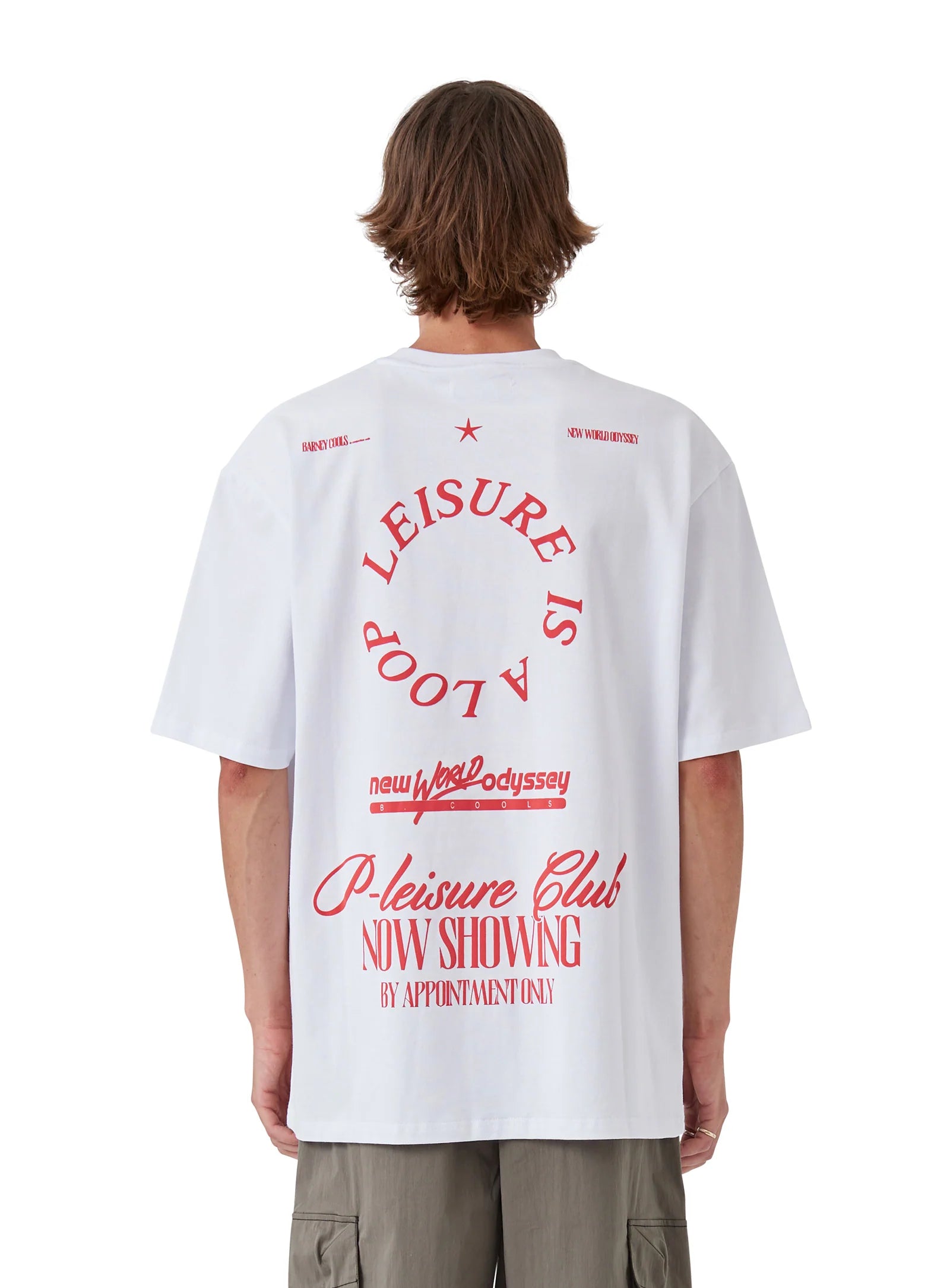 Barney Cools Loop Tee - White Preview