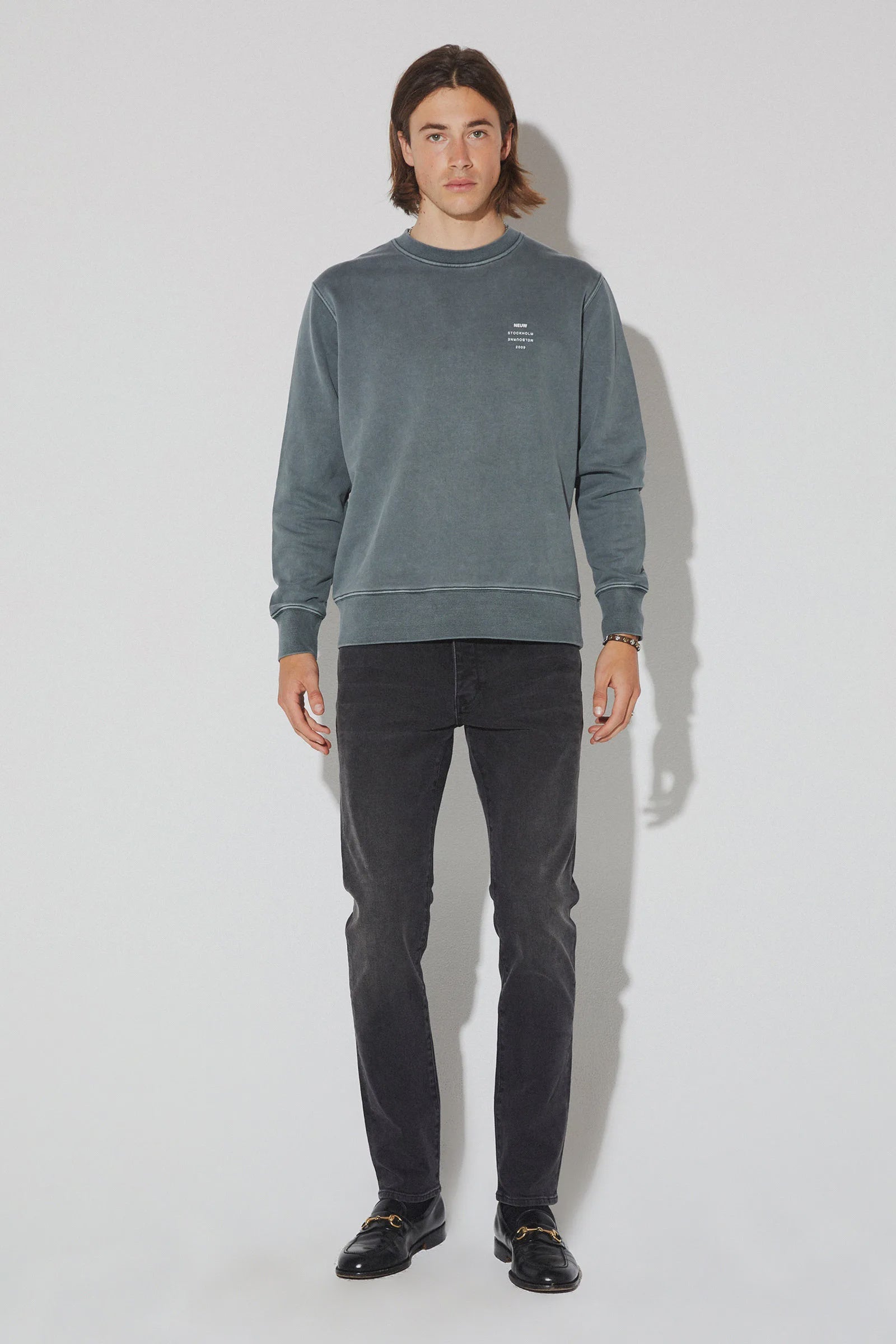 Neuw Denim Neuw Crew- Spruce Green