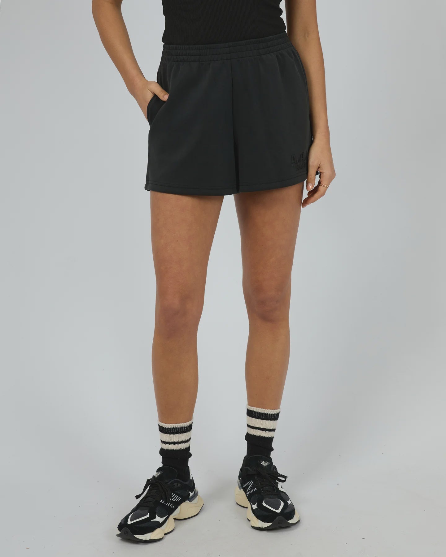 All About Eve Luxe Active Track Short - Black