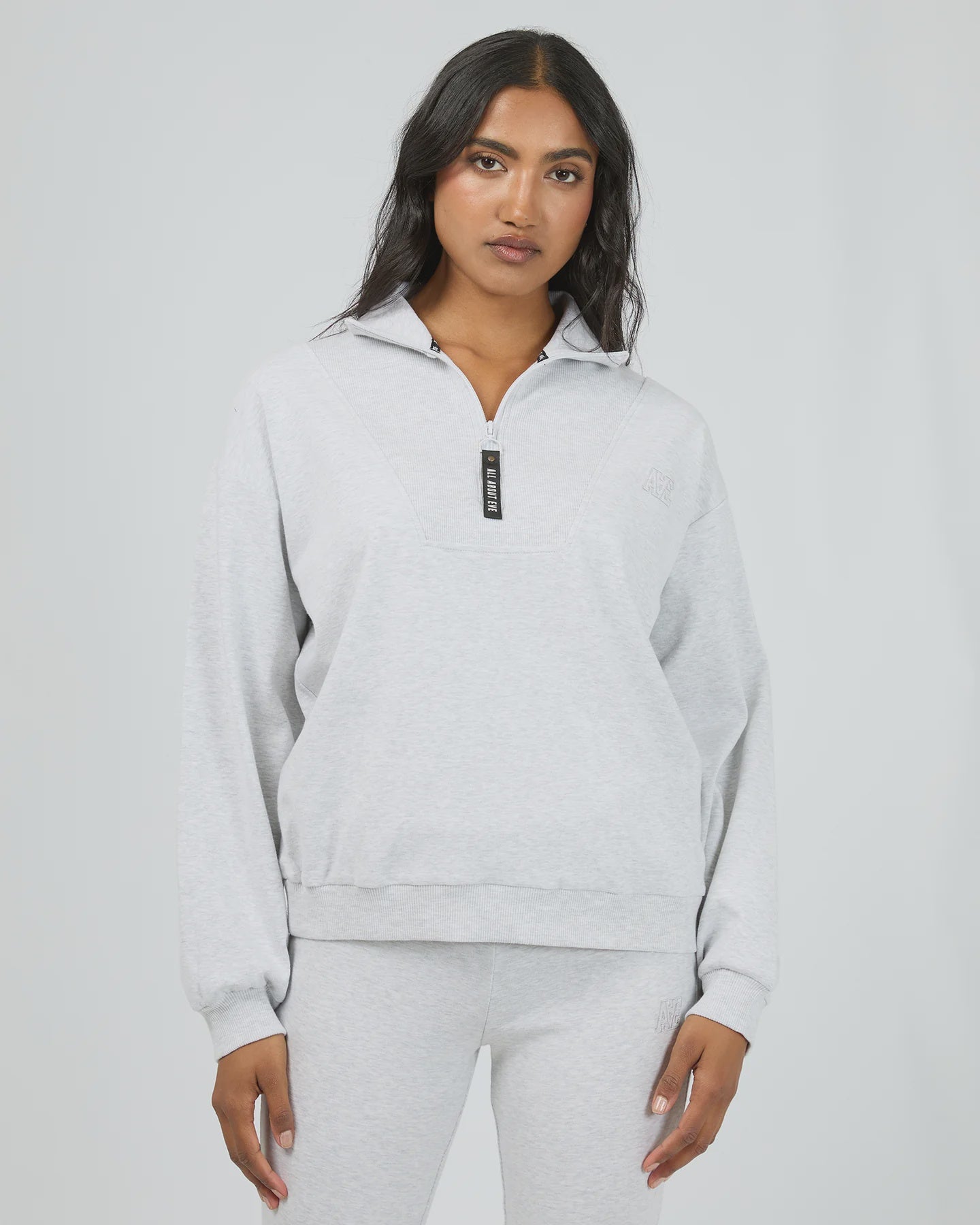 All About Eve Balance 1/4 Zip - Snow – Birdie Blue