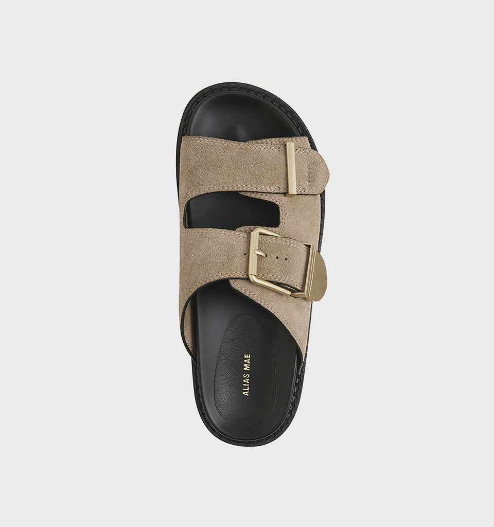 Alias Mae Panama Slide - Natural Suede – Birdie Blue