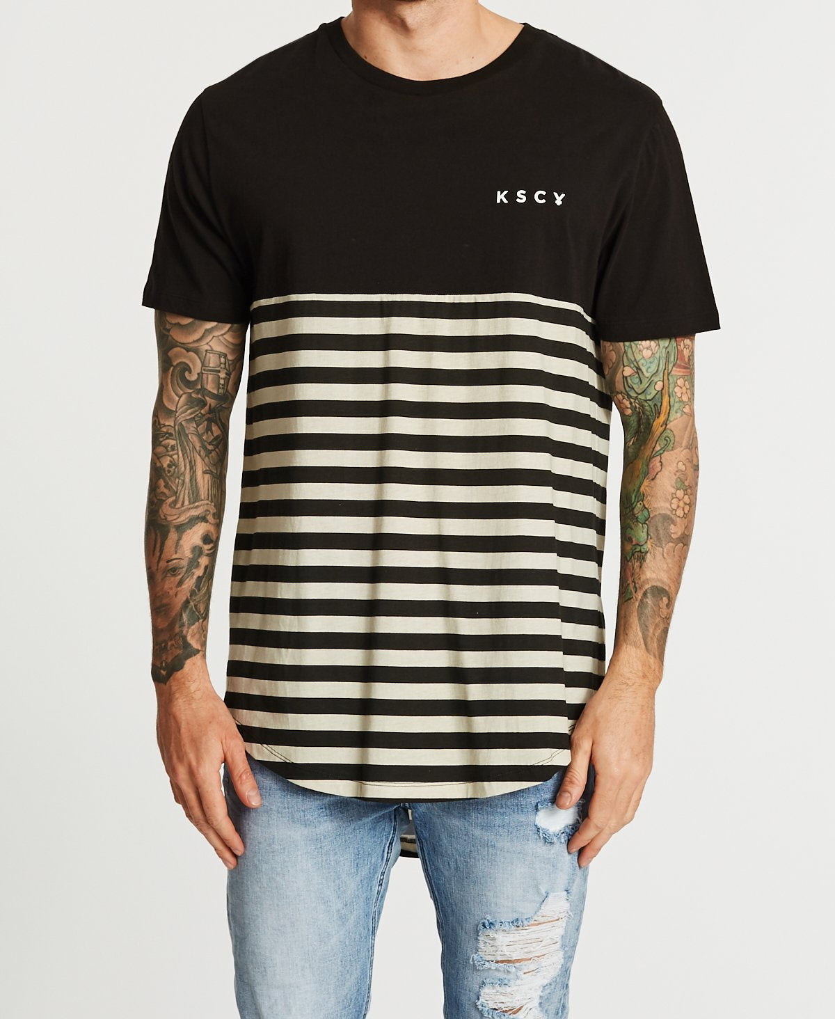 Heat Stroke Dual Curved Tee – Birdie Blue