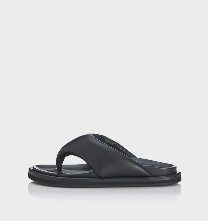 Alias Mae Dallas Slide - Black Leather – Birdie Blue