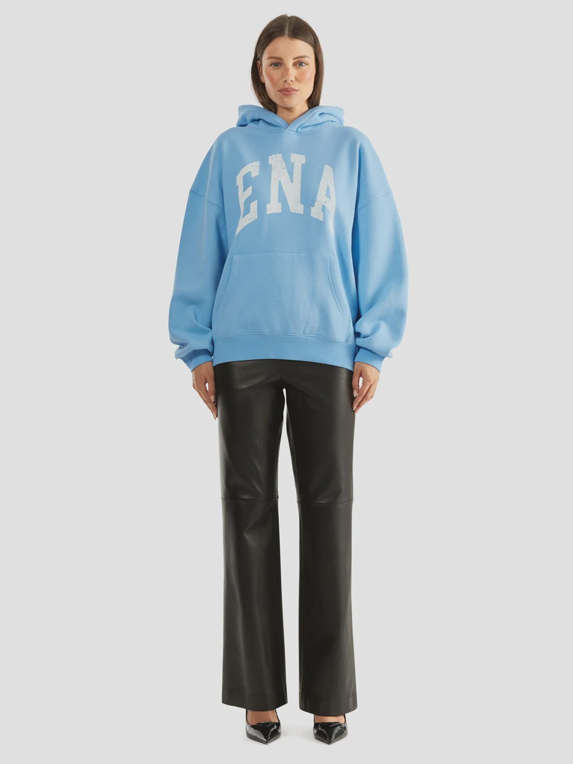 Ena Pelly Harper Oversized Hoodie College - Cornflower Blue – Birdie Blue
