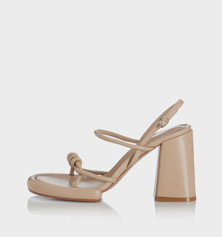 Alias Mae Ebony Heel - Natural Leather – BIRDIE BLUE