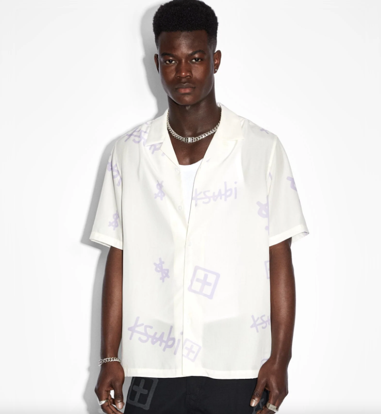 Kash Box Resort Short Sleeve Shirt - White