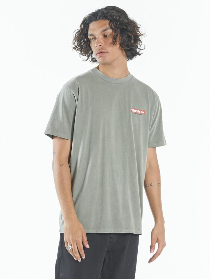 Brigade Merch Fit Tee - Army Green – Birdie Blue
