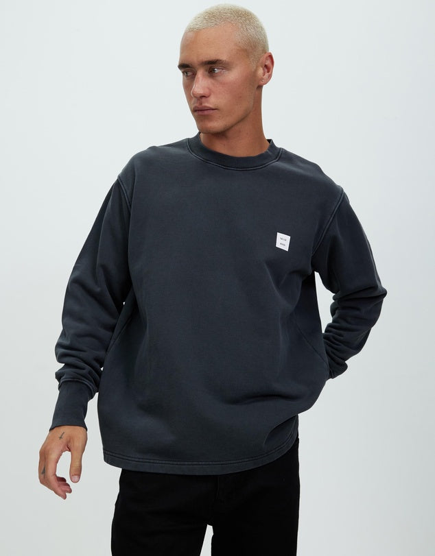 Samo Repair Logo Crew - Black – Birdie Blue